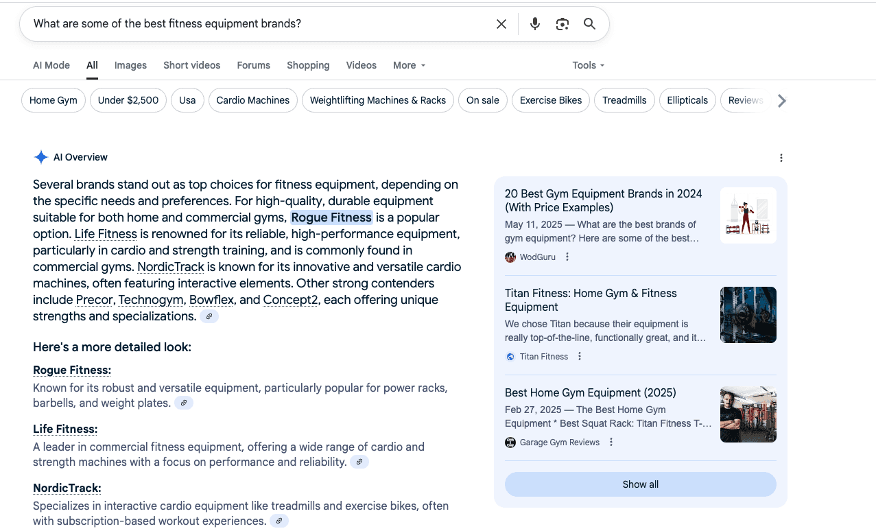 AI Overviews for Fitness & Wellness Brands: SEO, Trust & Visibility in ...